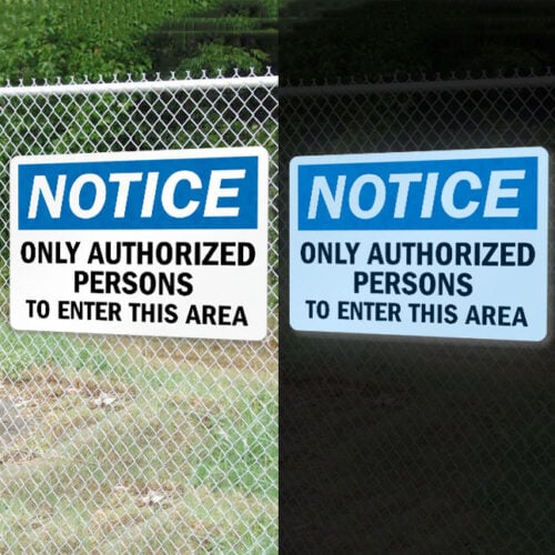 Reflective Aluminum Sign - New York Printing Center