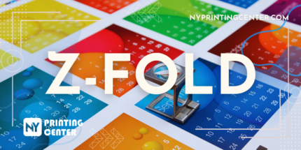 Printing 101: What is a Z-fold? - New York Printing Center
